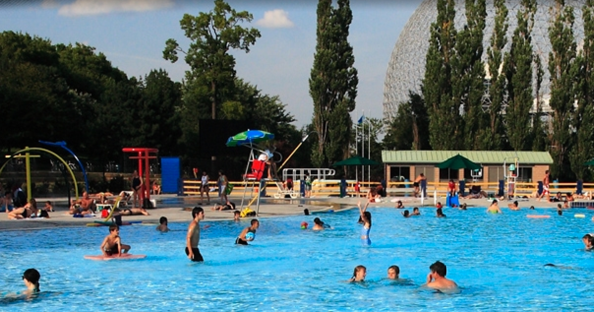 Baignade gratuite au parc Jean-Drapeau samedi