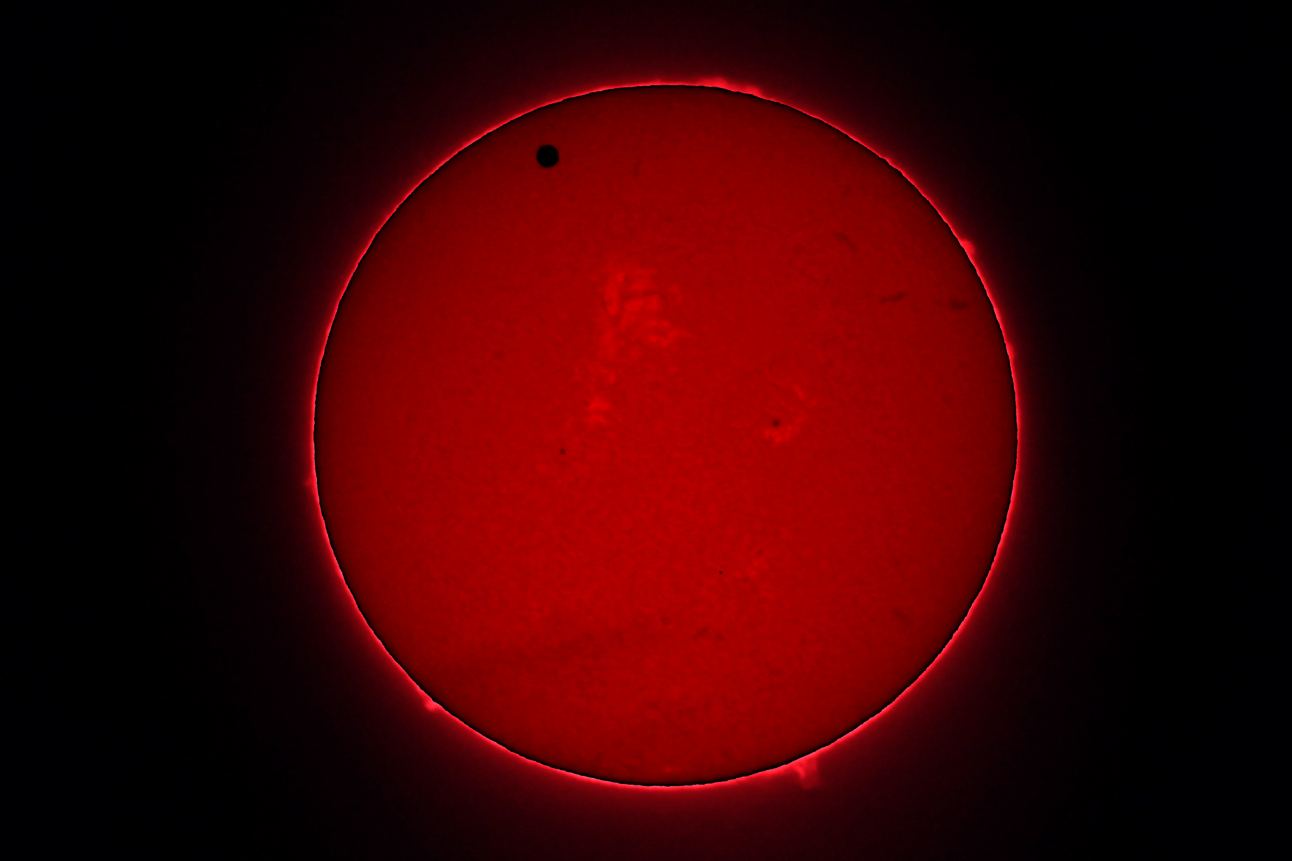 Vénus devant le Soleil