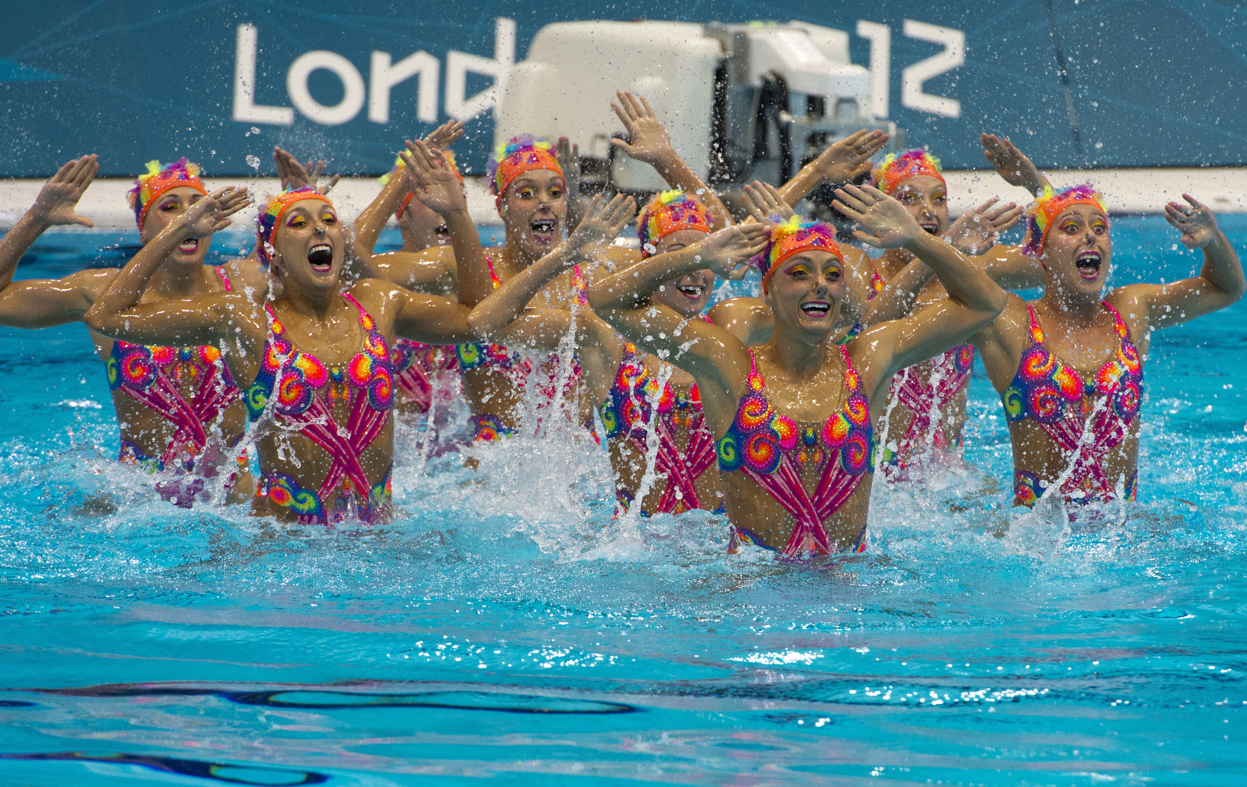 Le Canada termine au bas du podium en nage synchro