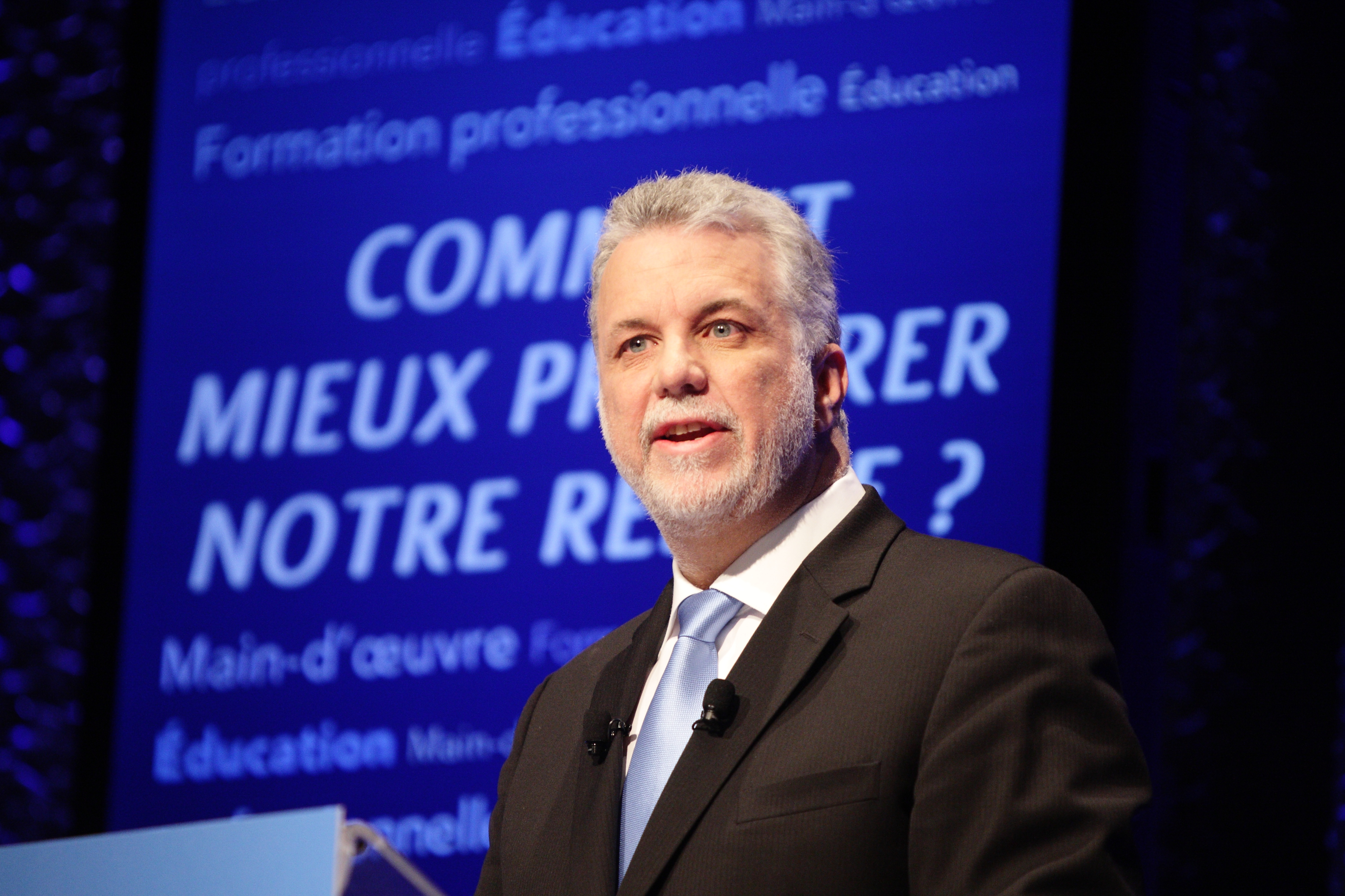 Couillard fier d'avoir fui le dénigrement