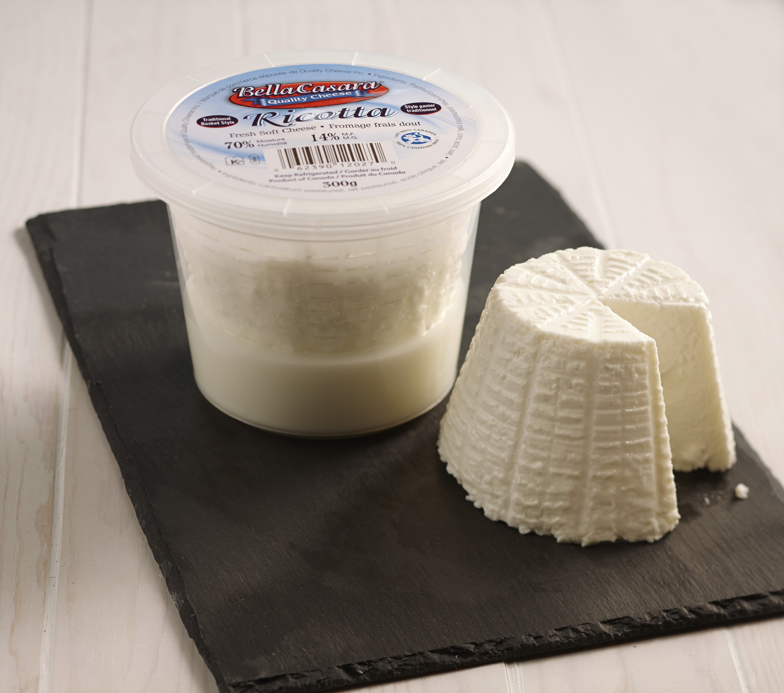 Et le meilleur fromage canadien est... une ricotta!