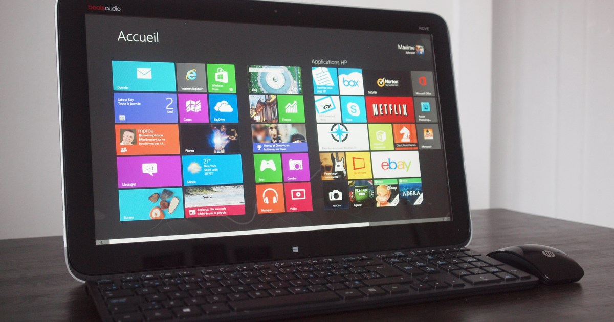 HP ENVY Rove 20: un ordinateur tout-en-un mobile