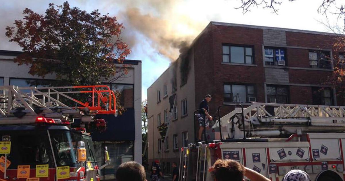 Explosion et incendie dans Rosemont–La Petite-Patrie