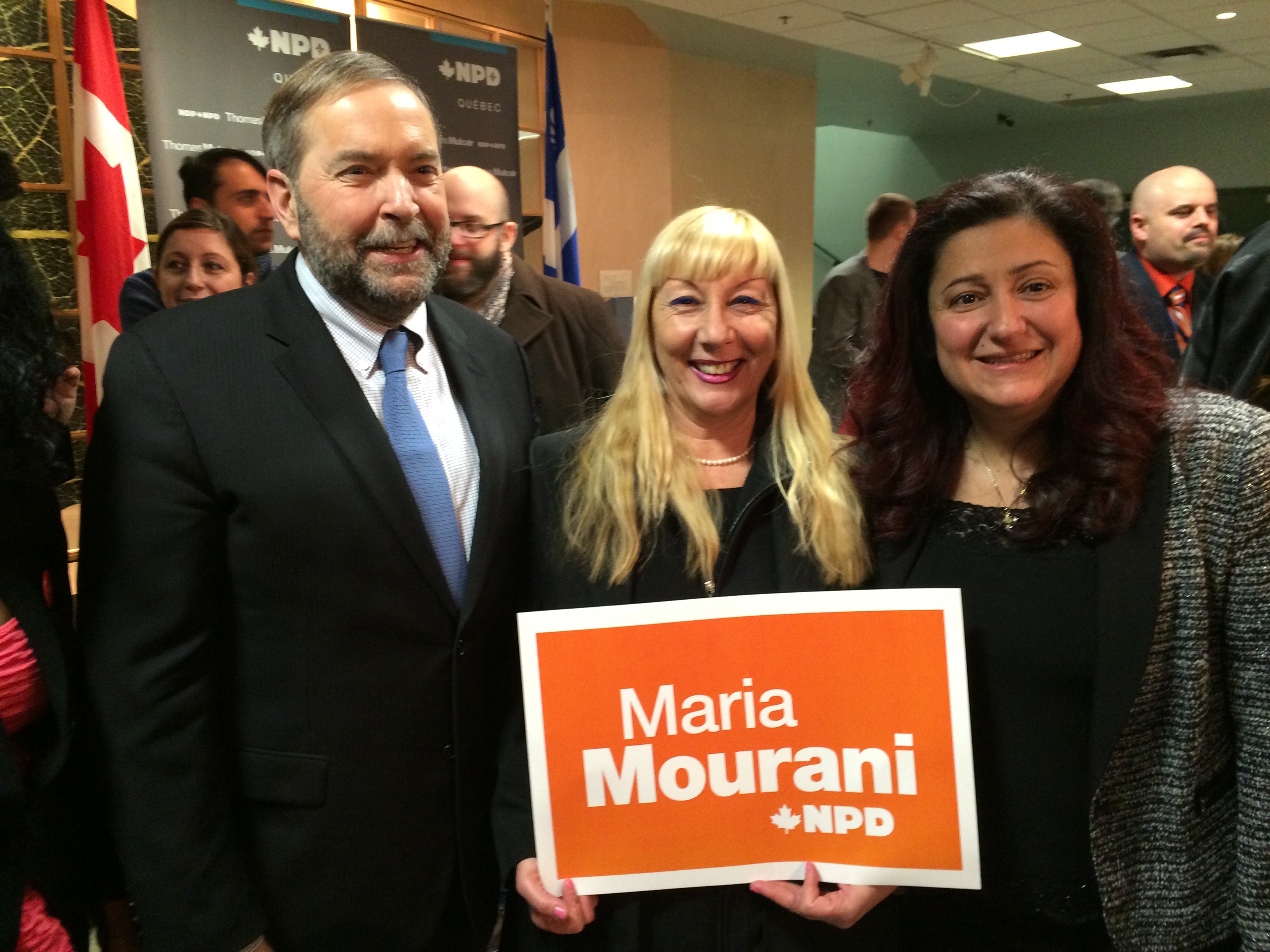 Maria Mourani officiellement candidate du NPD à Ahuntsic-Cartierville