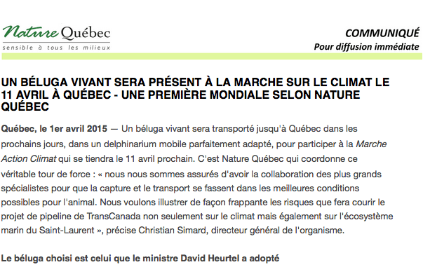 Les meilleurs poissons d'avril 2015