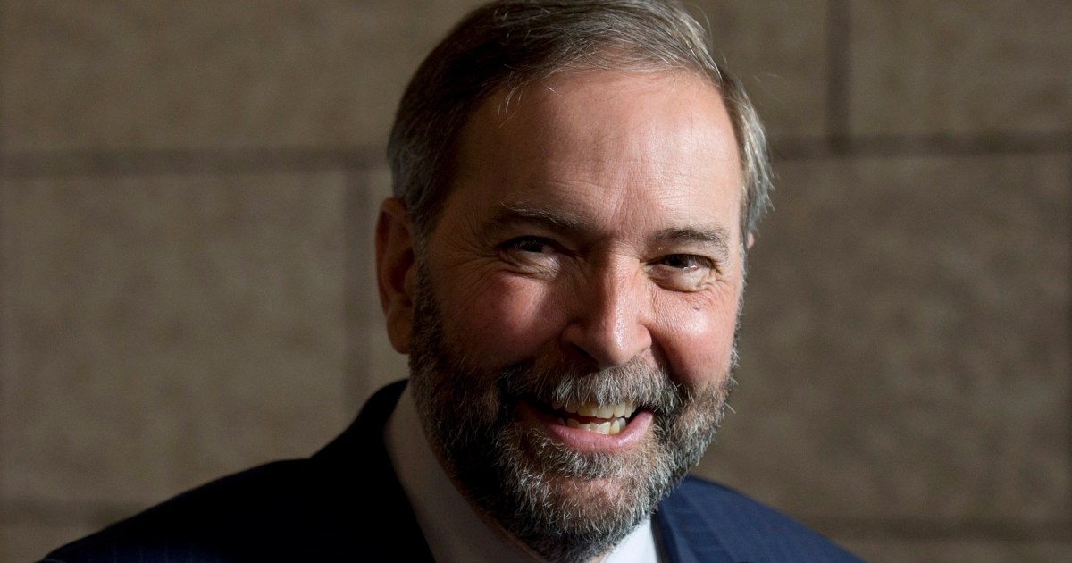 Mulcair part en tournée préélectorale en Ontario