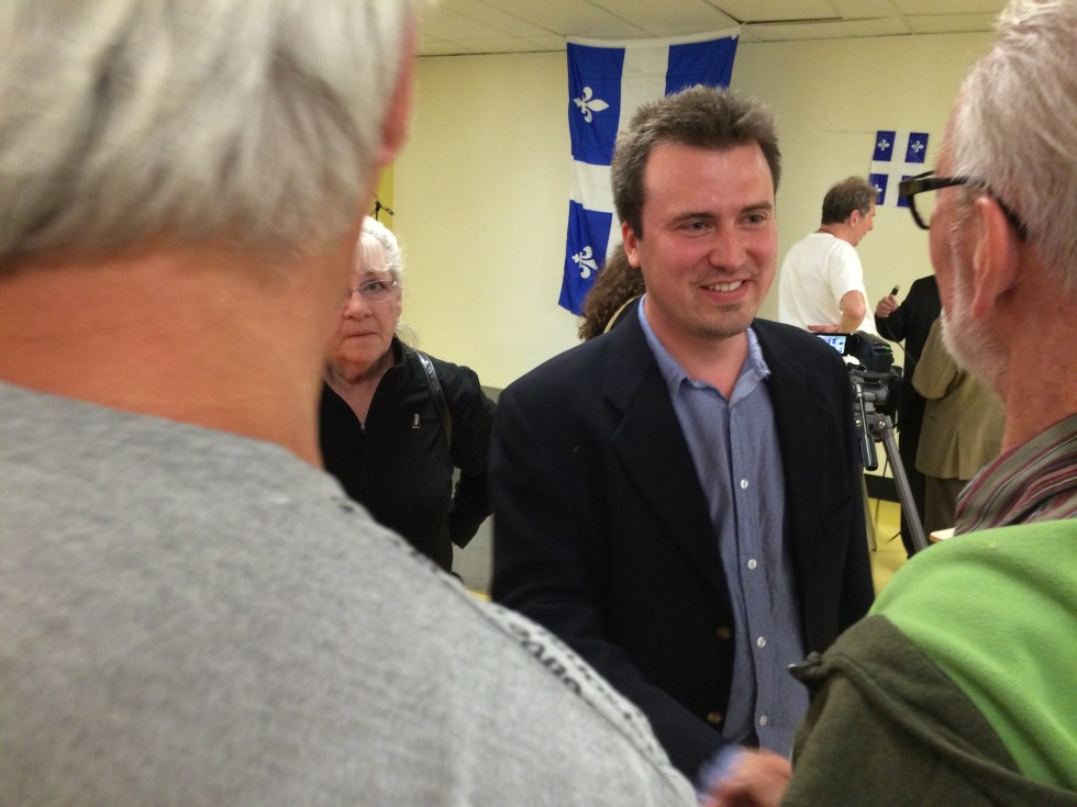 Nicolas Bourdon candidat du Bloc à Ahuntsic-Cartierville