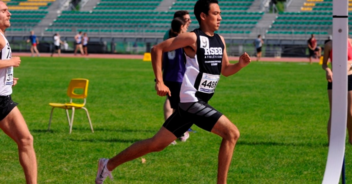 Kevin Robertson au championnat du monde des jeunes