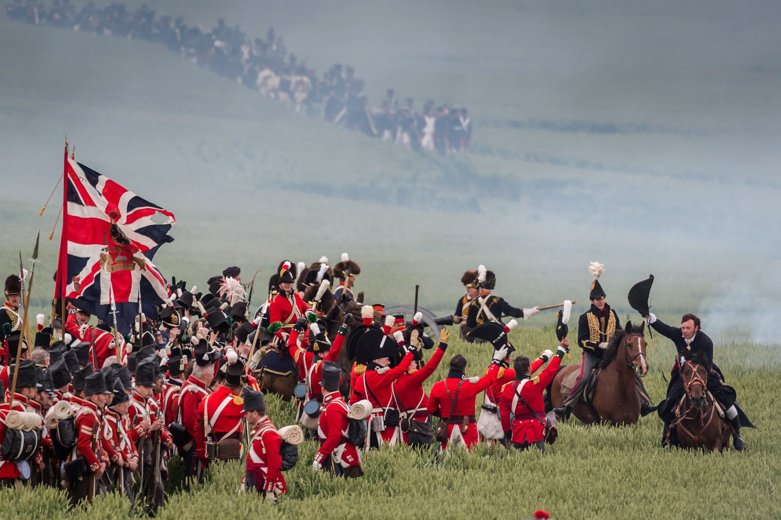 En images: 200e anniversaire de la bataille de Waterloo