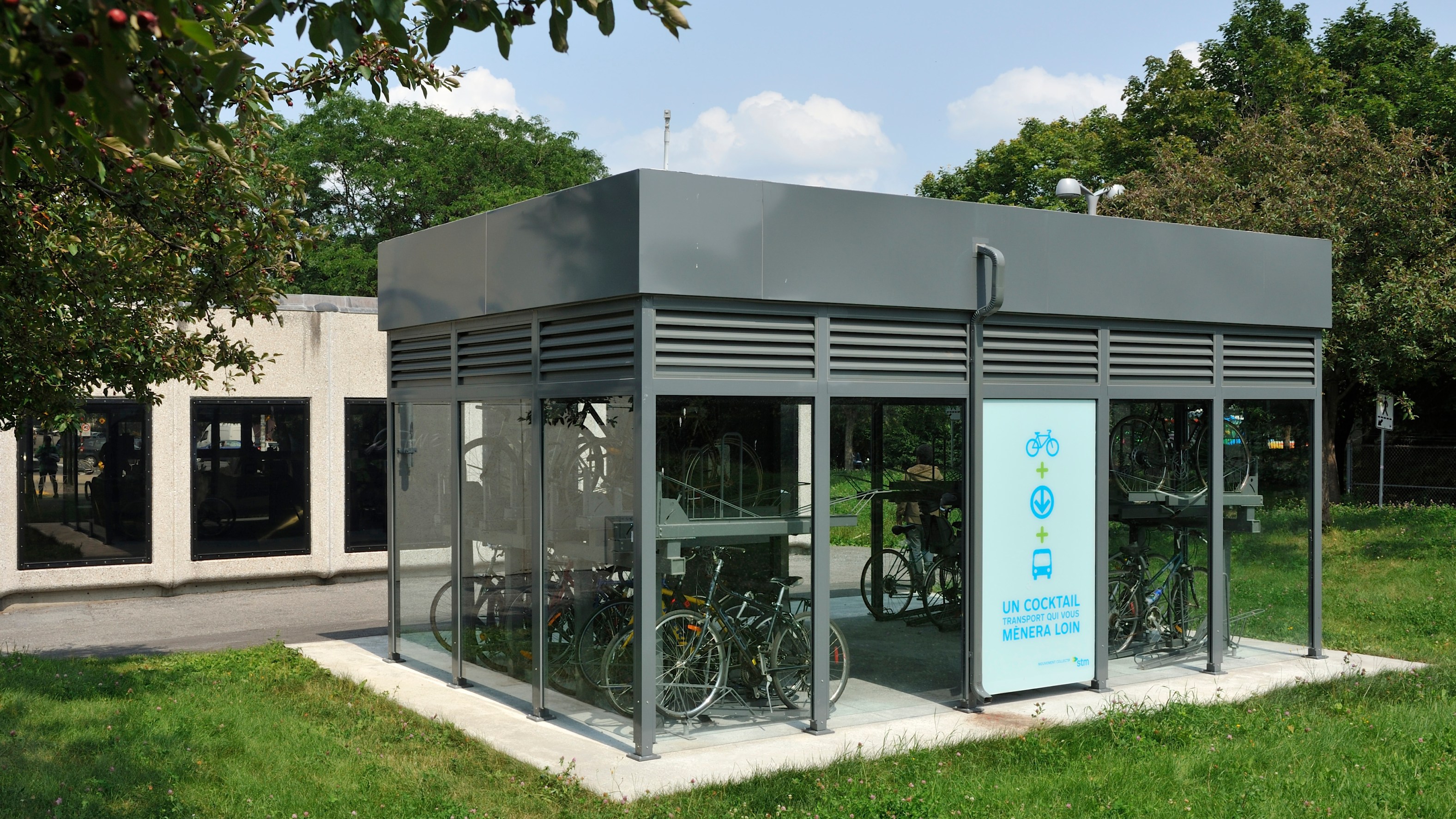 La vélostation de la STM sous-utilisée