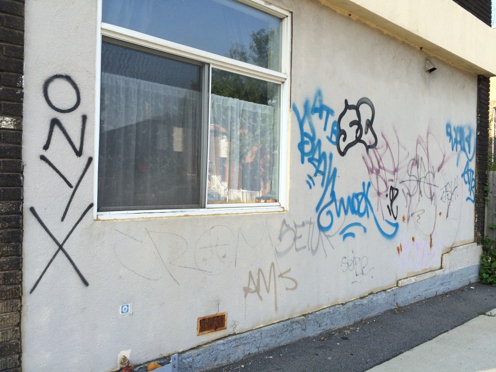 Un demi-million $ pour combattre les graffitis dans le Sud-Ouest