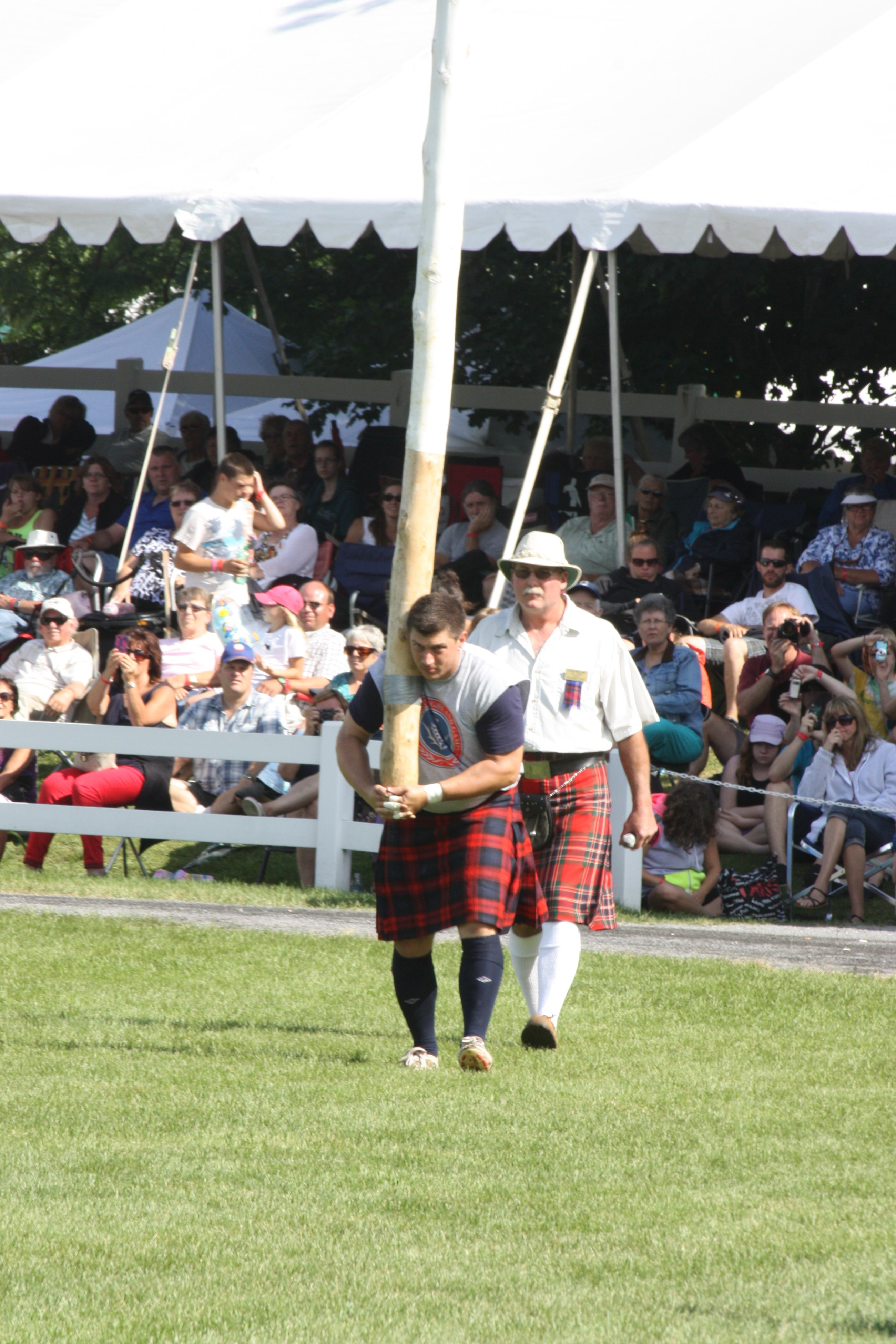 Hommes forts à l'écossaise