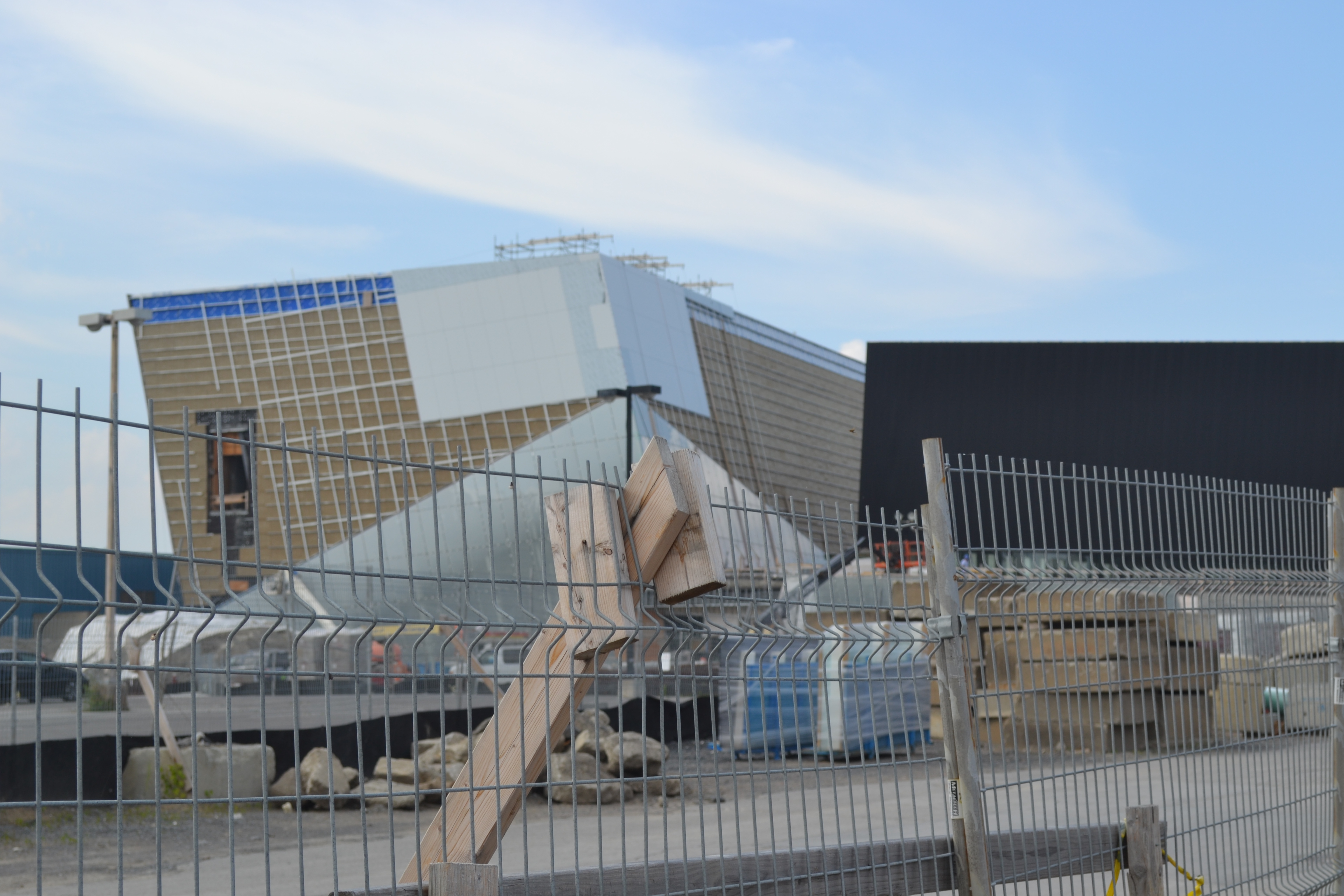 Le complexe sportif complété à 80%