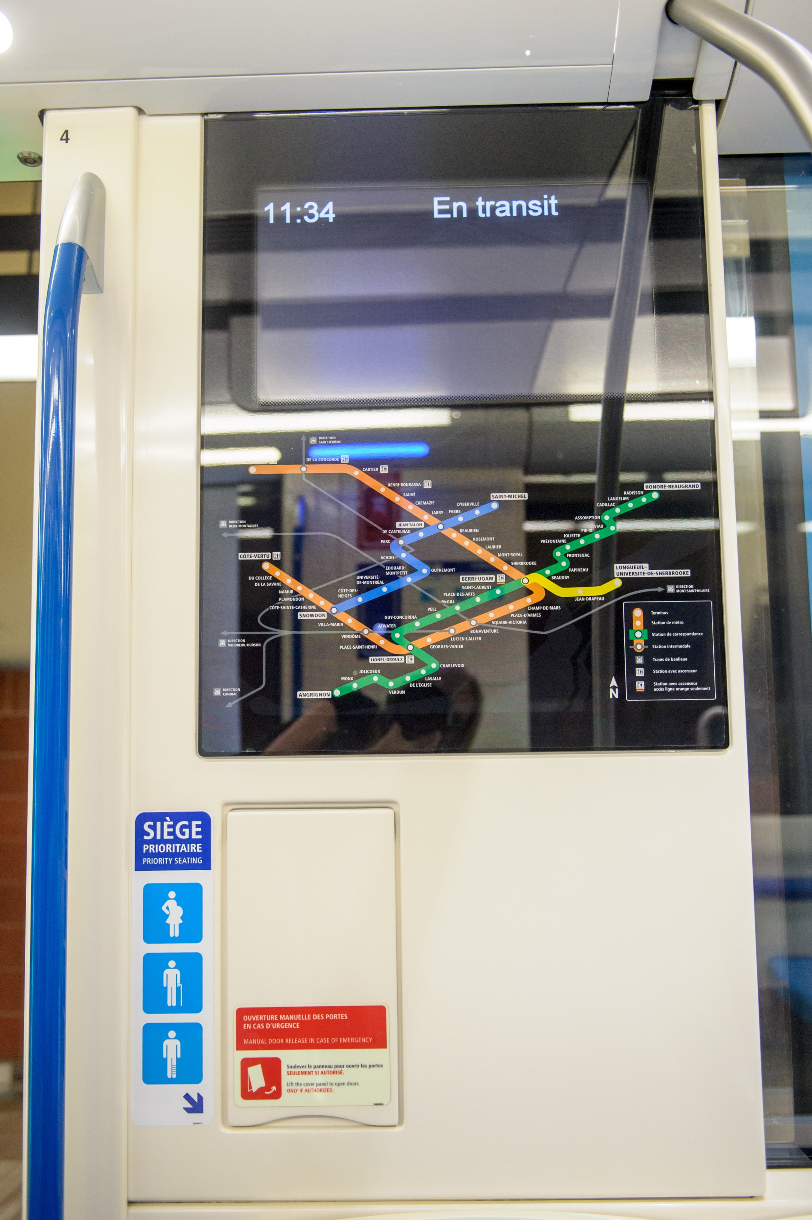 Les trains Azur font leur apparition sur le réseau de métro de la STM