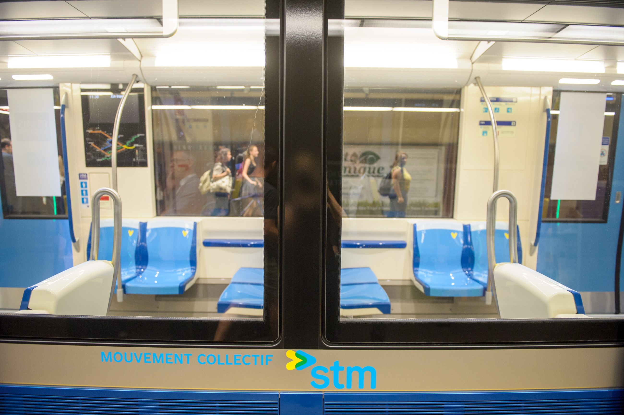 Les trains Azur font leur apparition sur le réseau de métro de la STM