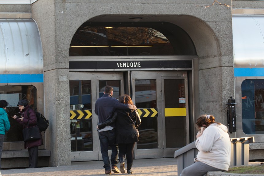 Un deuxième édicule construit à la station Vendôme