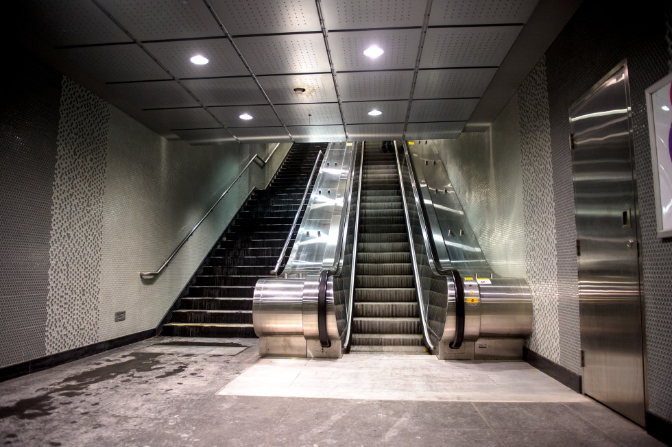 La station de métro Berri-UQAM en chantier jusqu'en 2017