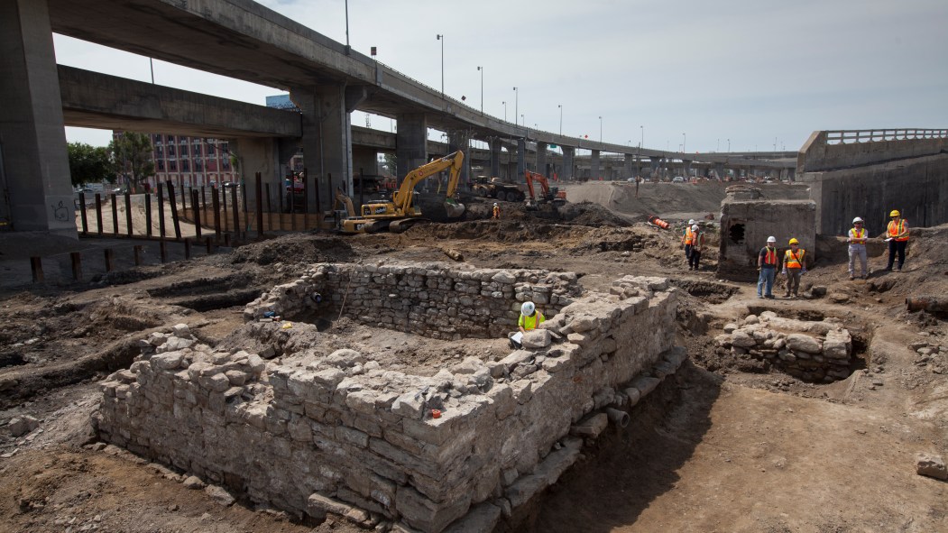 Échangeur Turcot: analyse des ossements retrouvés sur le chantier