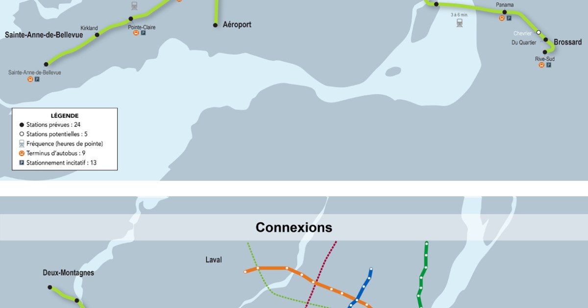 Présentation publique sur le projet de REM