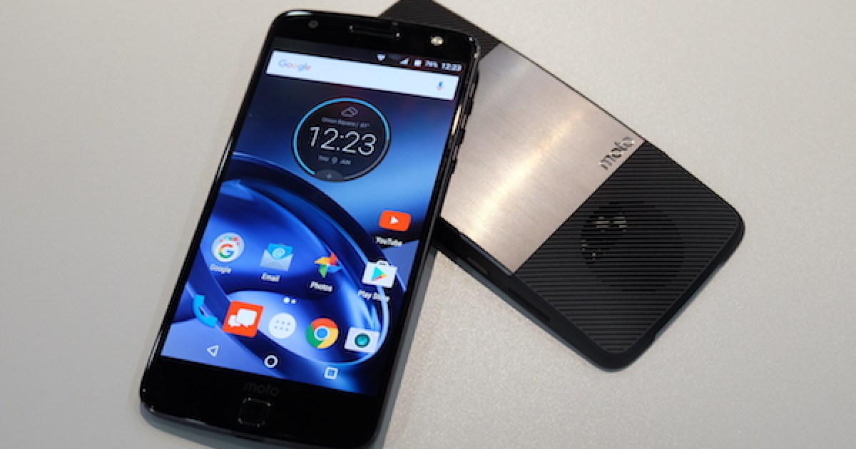 Moto Z: aperçu d'un téléphone modulaire