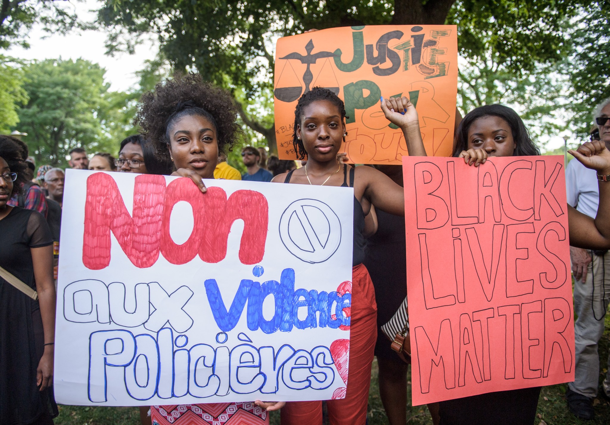 Black Lives Matter: marche de soutien à Montréal