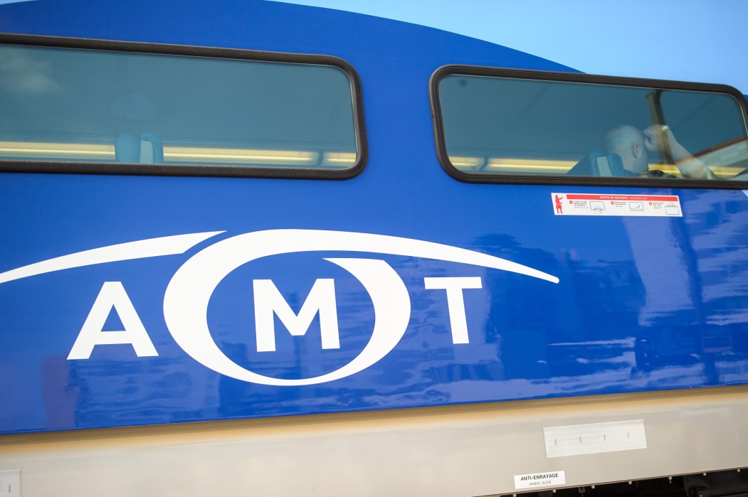 Reprise du service de l'AMT Candiac-Montréal