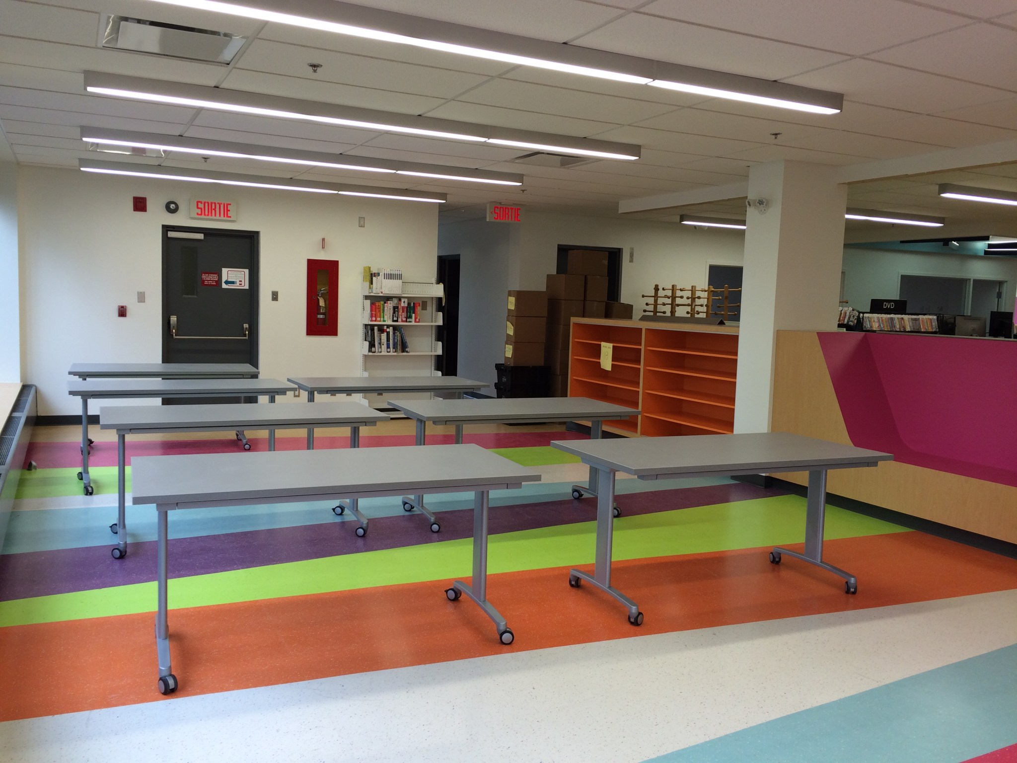 La bibliothèque Marie-Uguay fait peau neuve