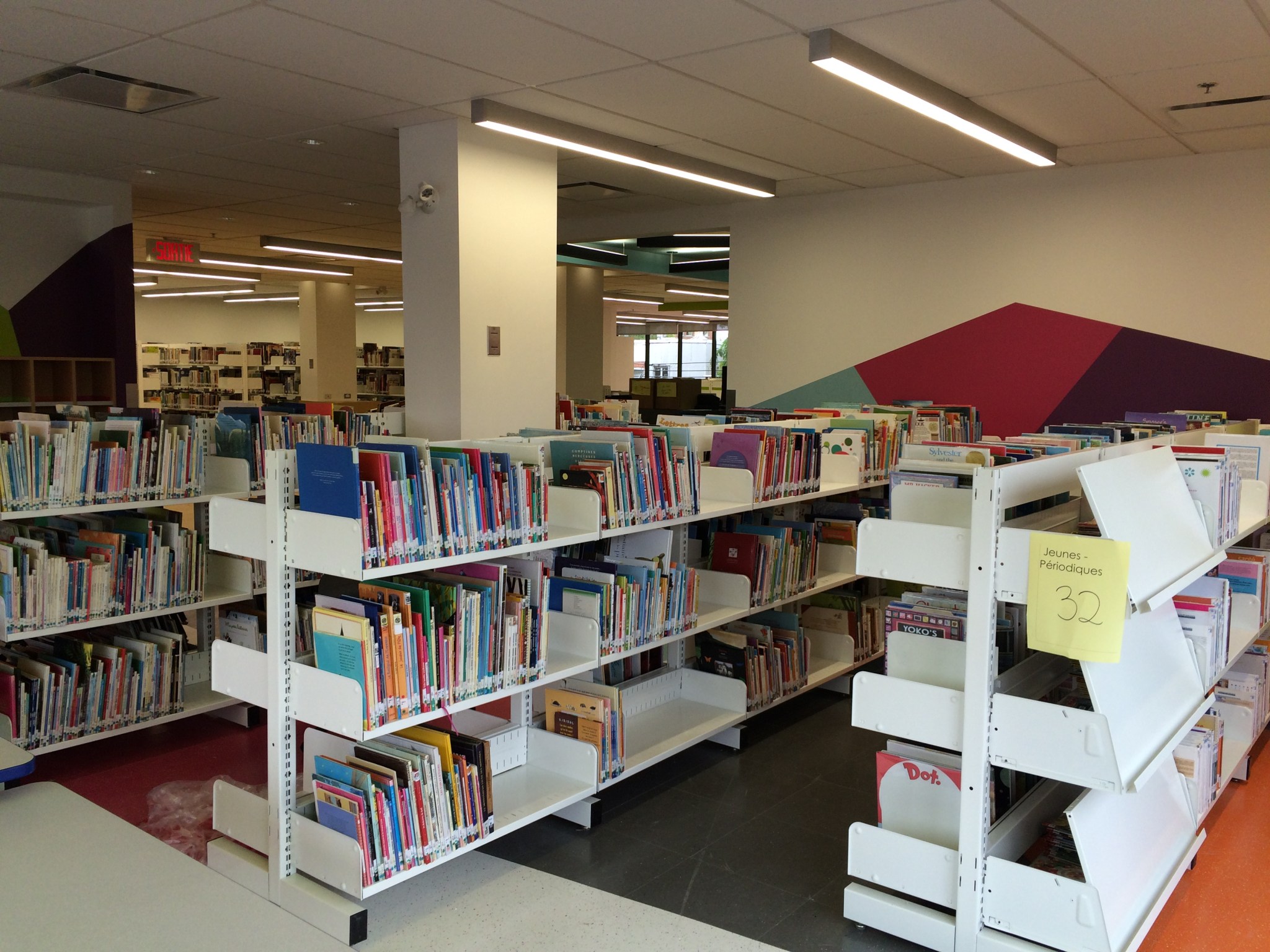 La bibliothèque Marie-Uguay fait peau neuve