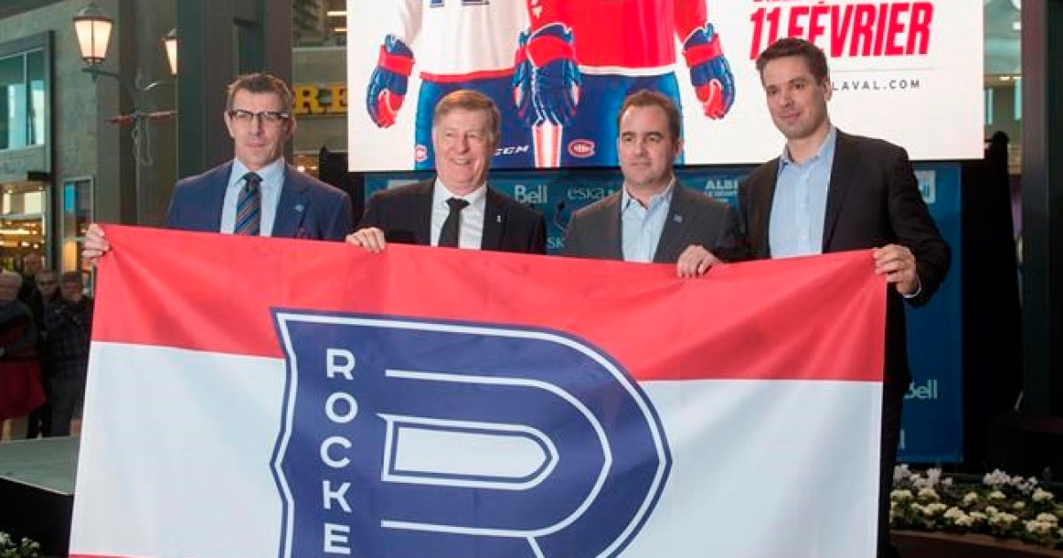 Le Rocket de Laval dévoile son logo