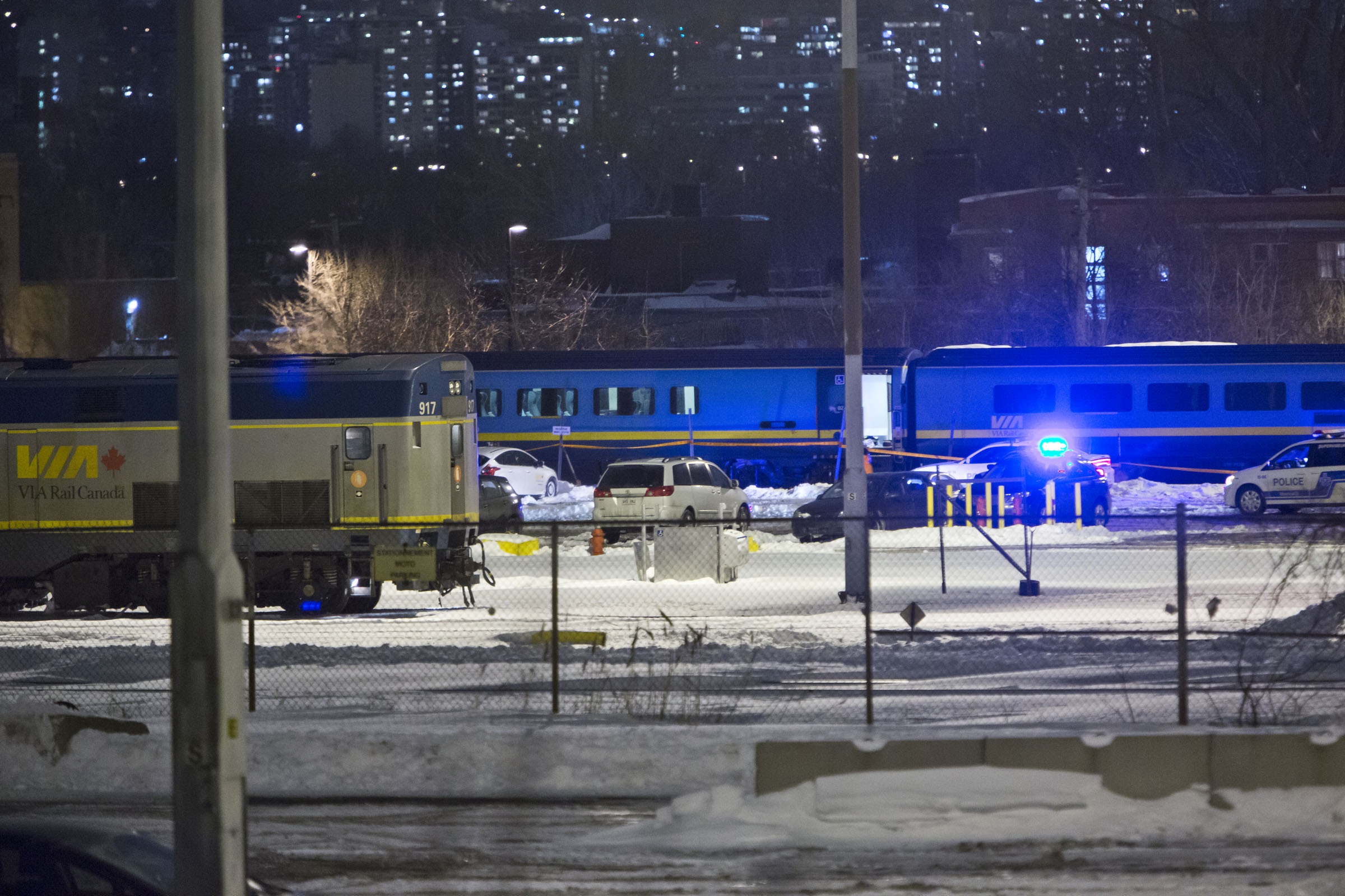 Accident à Via Rail: la victime dans un état stable