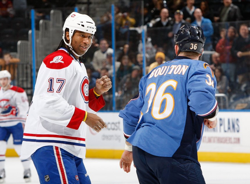 Georges Laraque aux Olympiques?