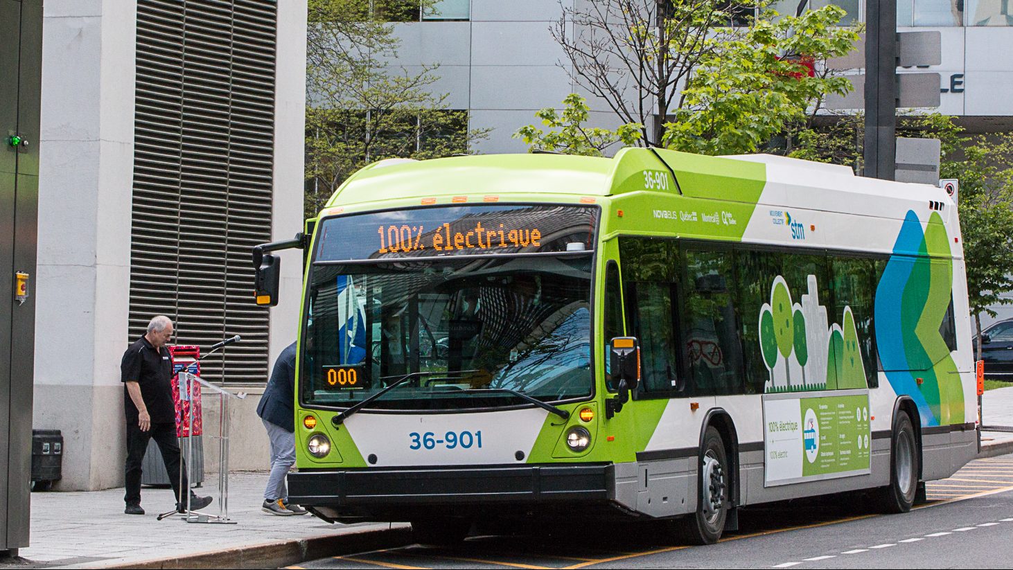 STM: un premier bus électrique «à grande autonomie» arrive à Montréal