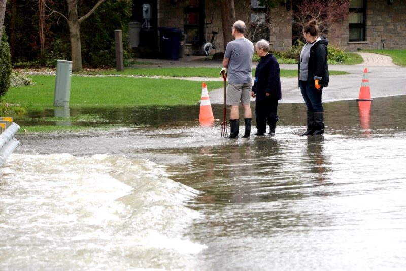 Inondations à Laval: trois secteurs sous haute surveillance