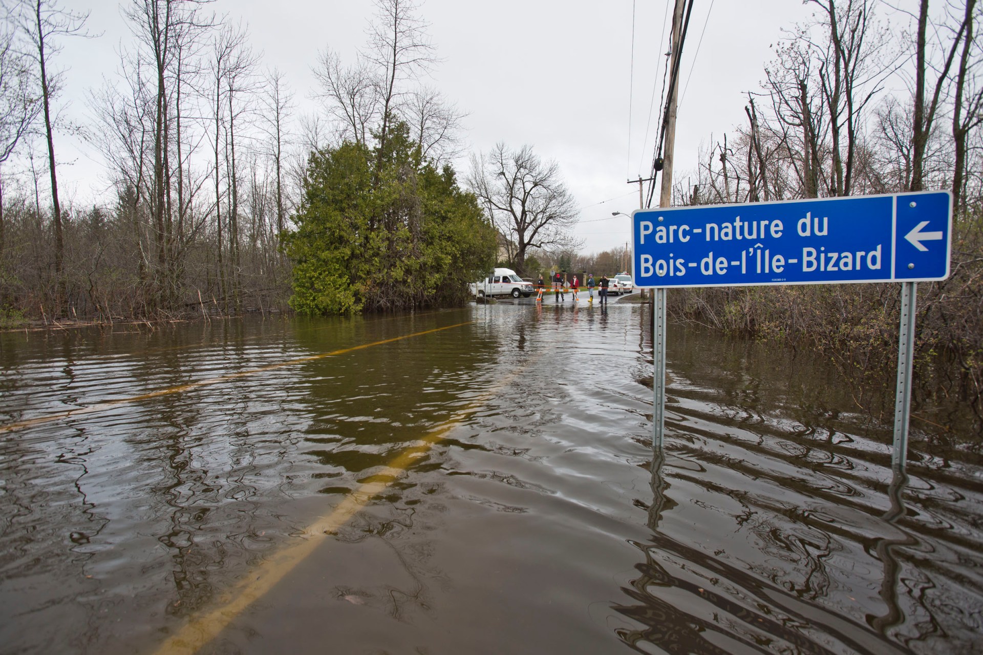 [PHOTOS] L'Île Bizard sous l'eau
