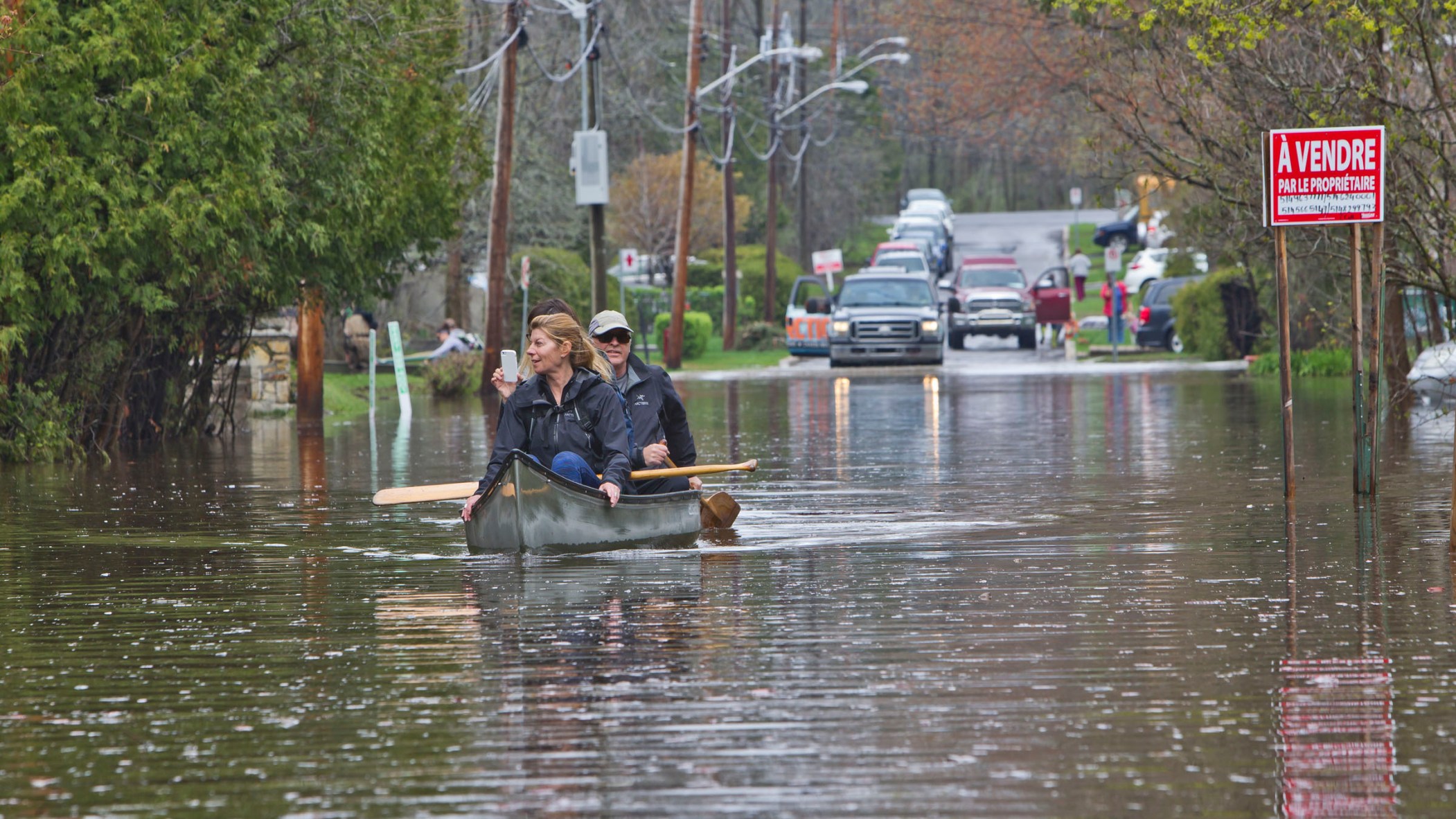 [PHOTOS] L'Île Bizard sous l'eau