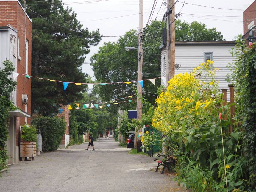 12 000$ pour les ruelles vertes de Montréal-Nord
