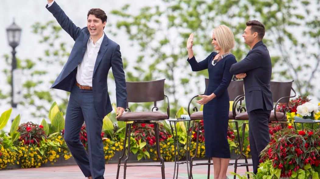 Justin Trudeau invité à «Live with Kelly and Ryan»