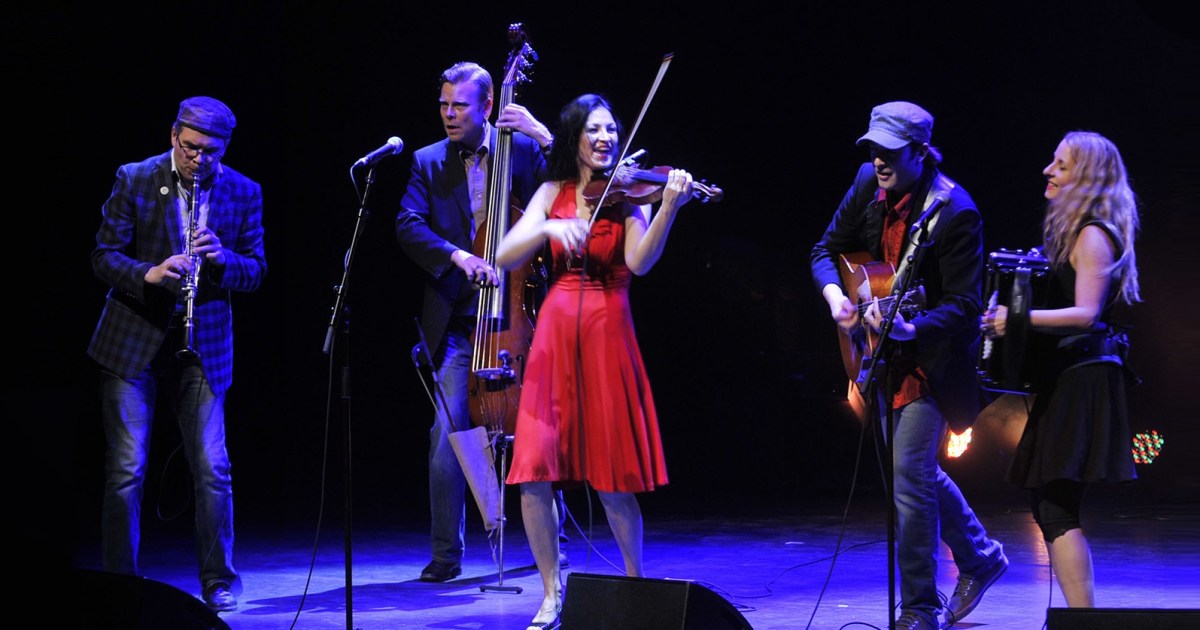 Concert klezmer en plein air