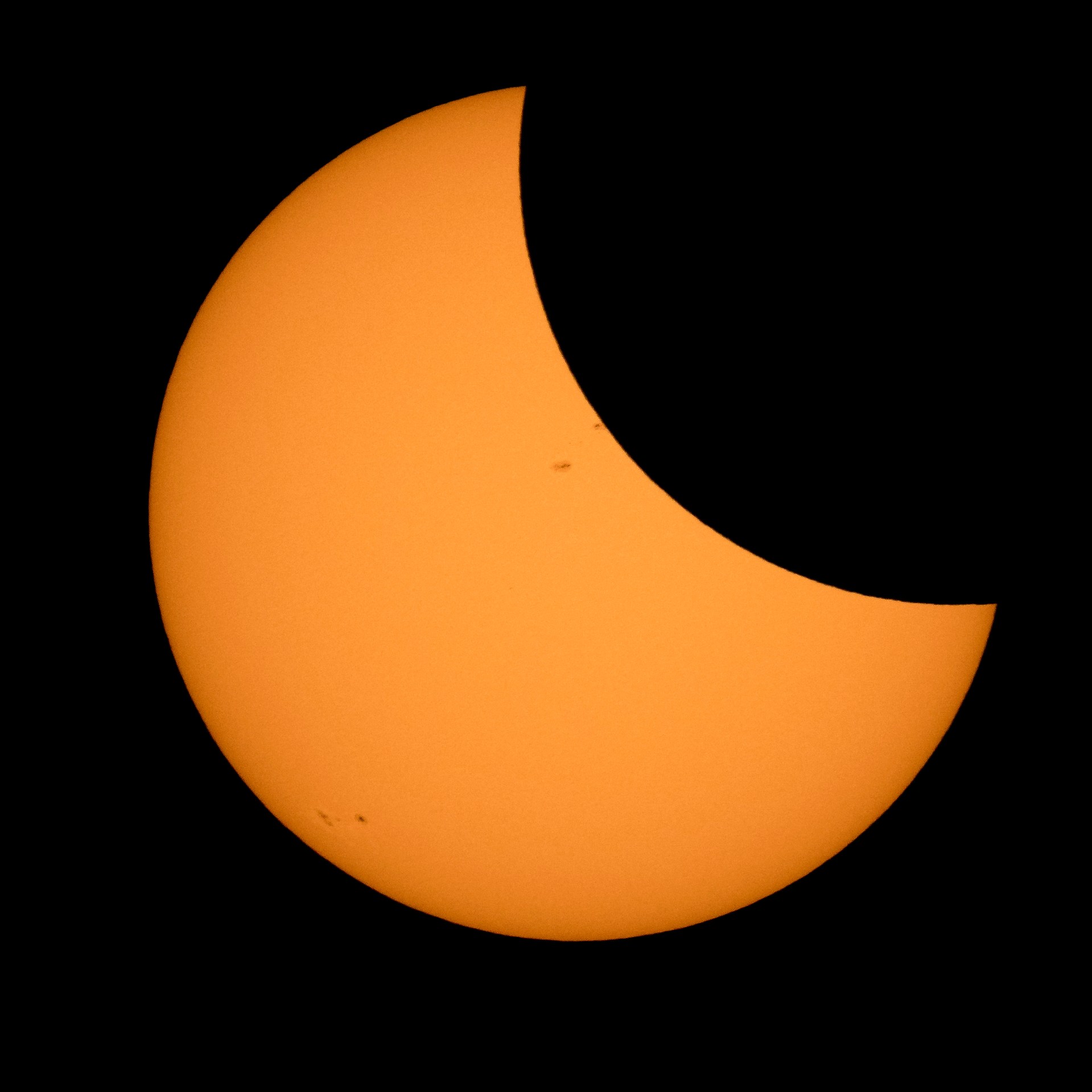 L'éclipse solaire en photos