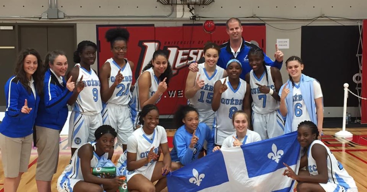 Victoire du Québec en basketball aux Jeux du Canada