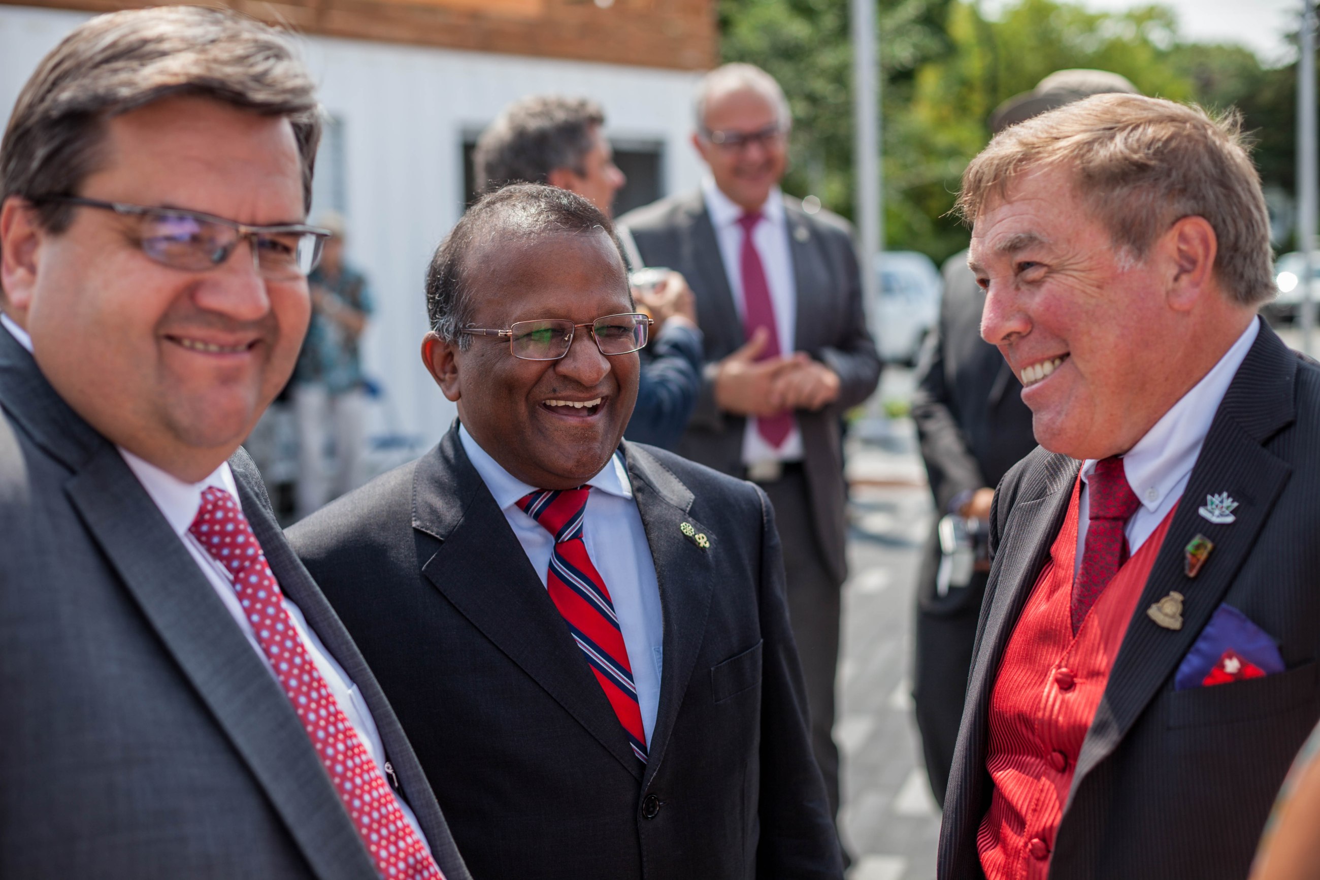 Inauguration de la place Rodolphe-Rousseau: future oasis citoyenne