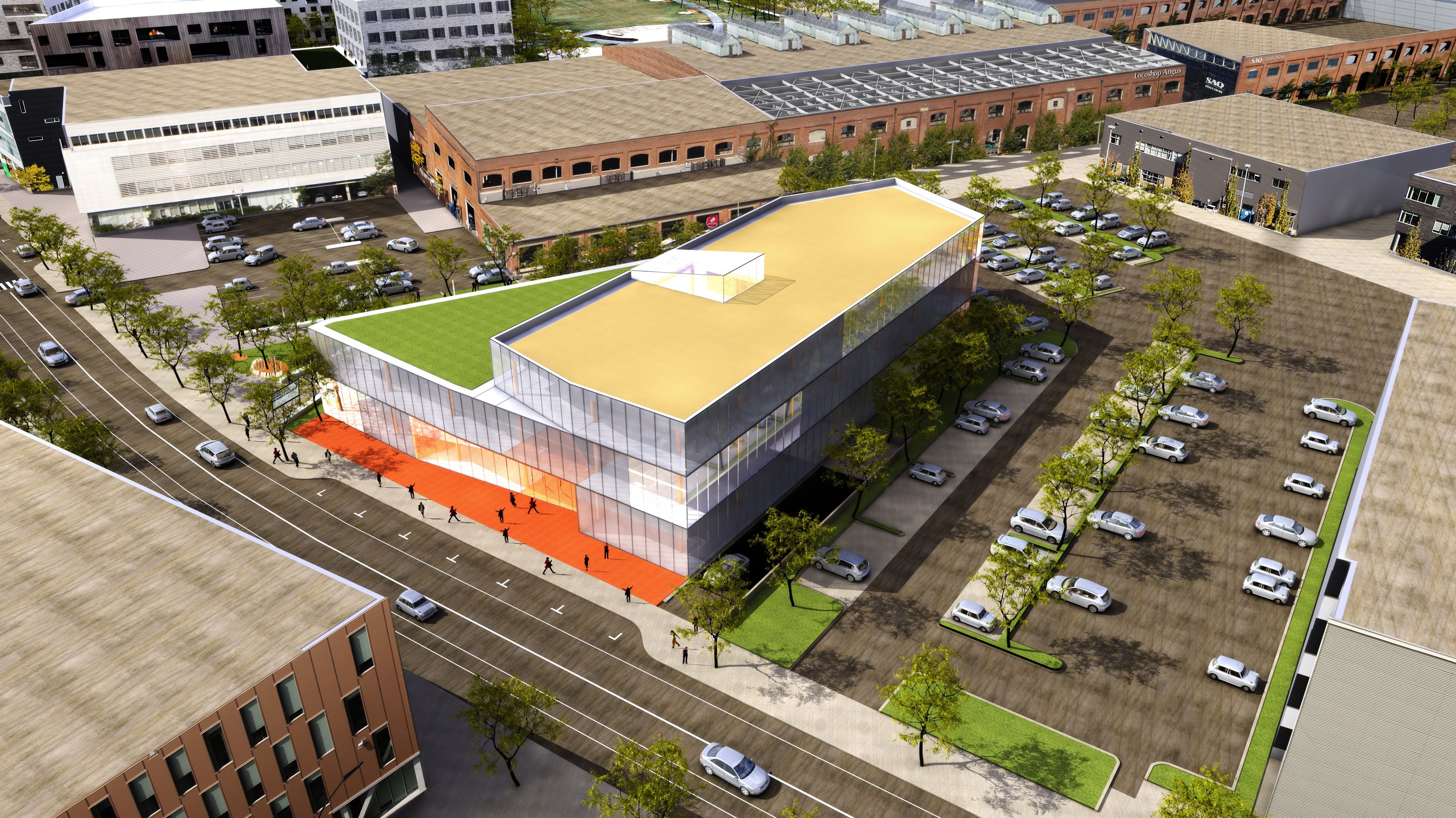 Un nouveau bâtiment multi-locatif au Technopole Angus fin 2018