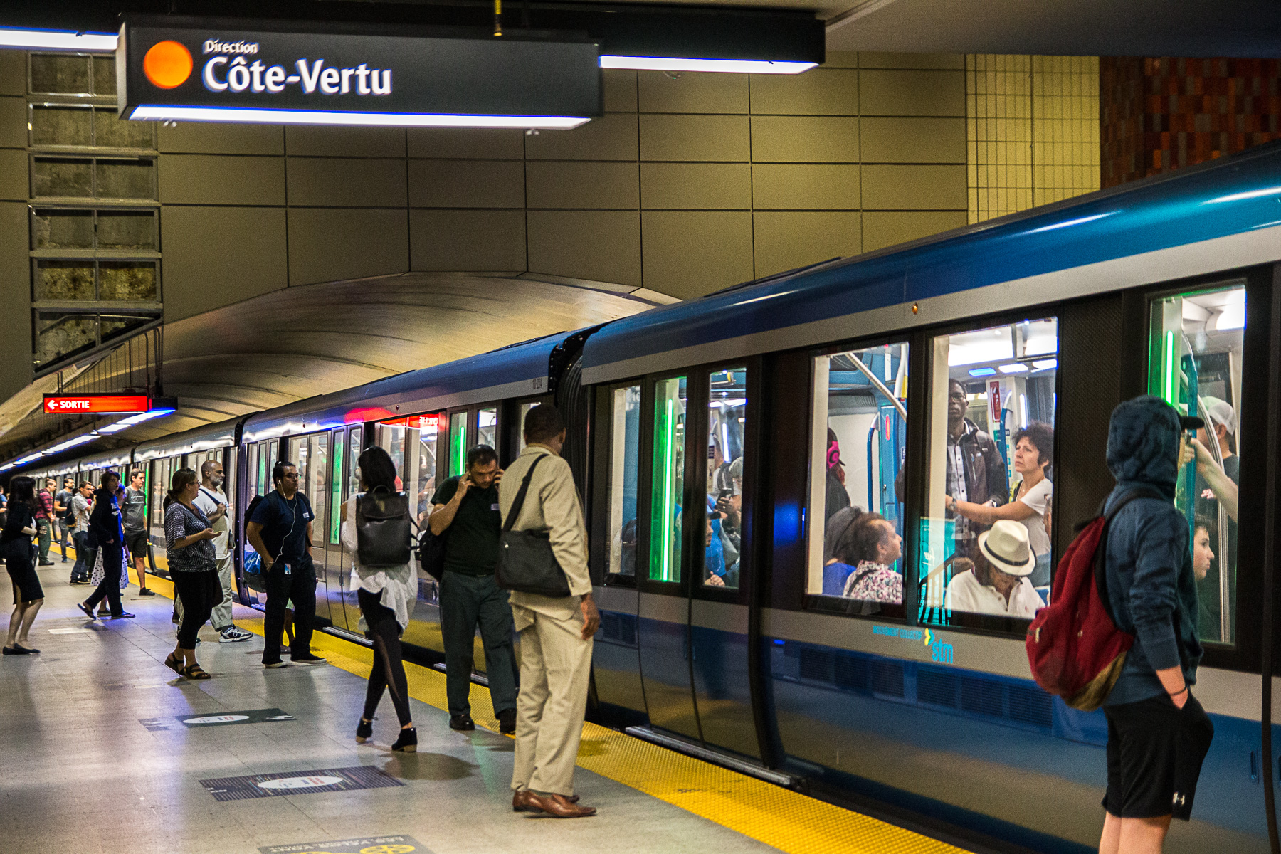 La rénovation du métro Vendôme va bon train, assure la STM