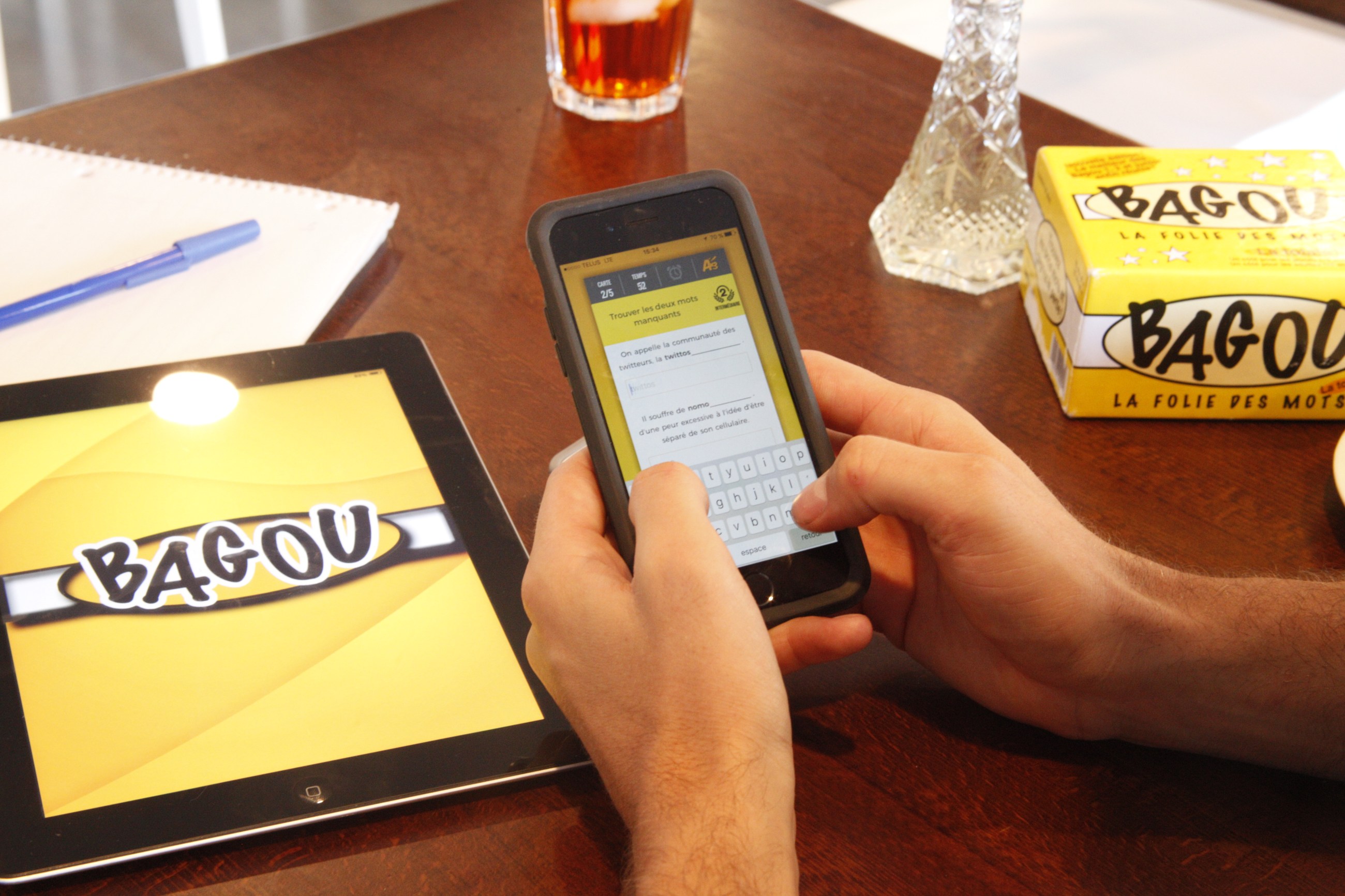 Un jeune villerois fait revivre le jeu Bagou sur tablettes et cellulaires