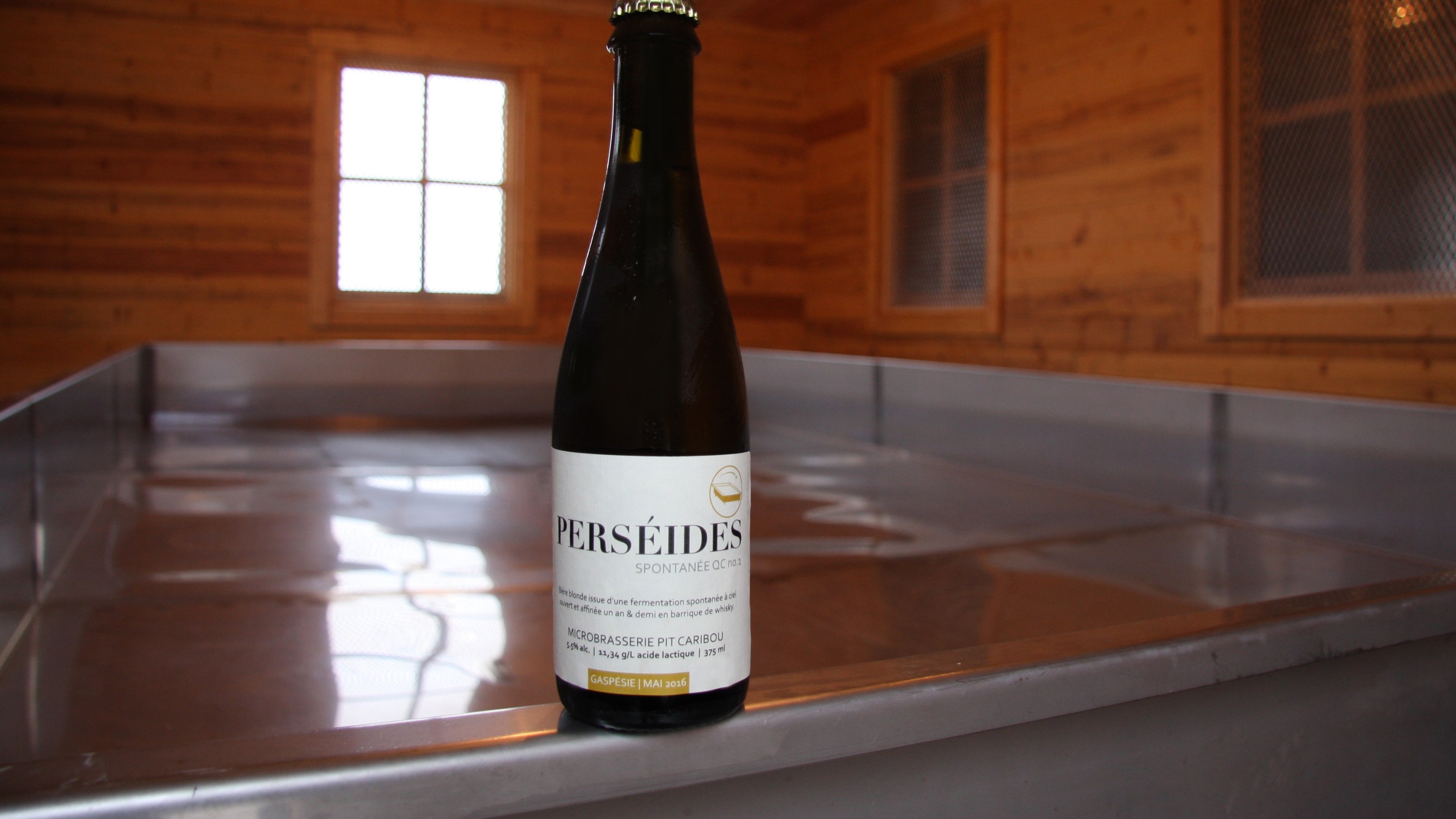 Une première bière à fermentation spontanée québécoise