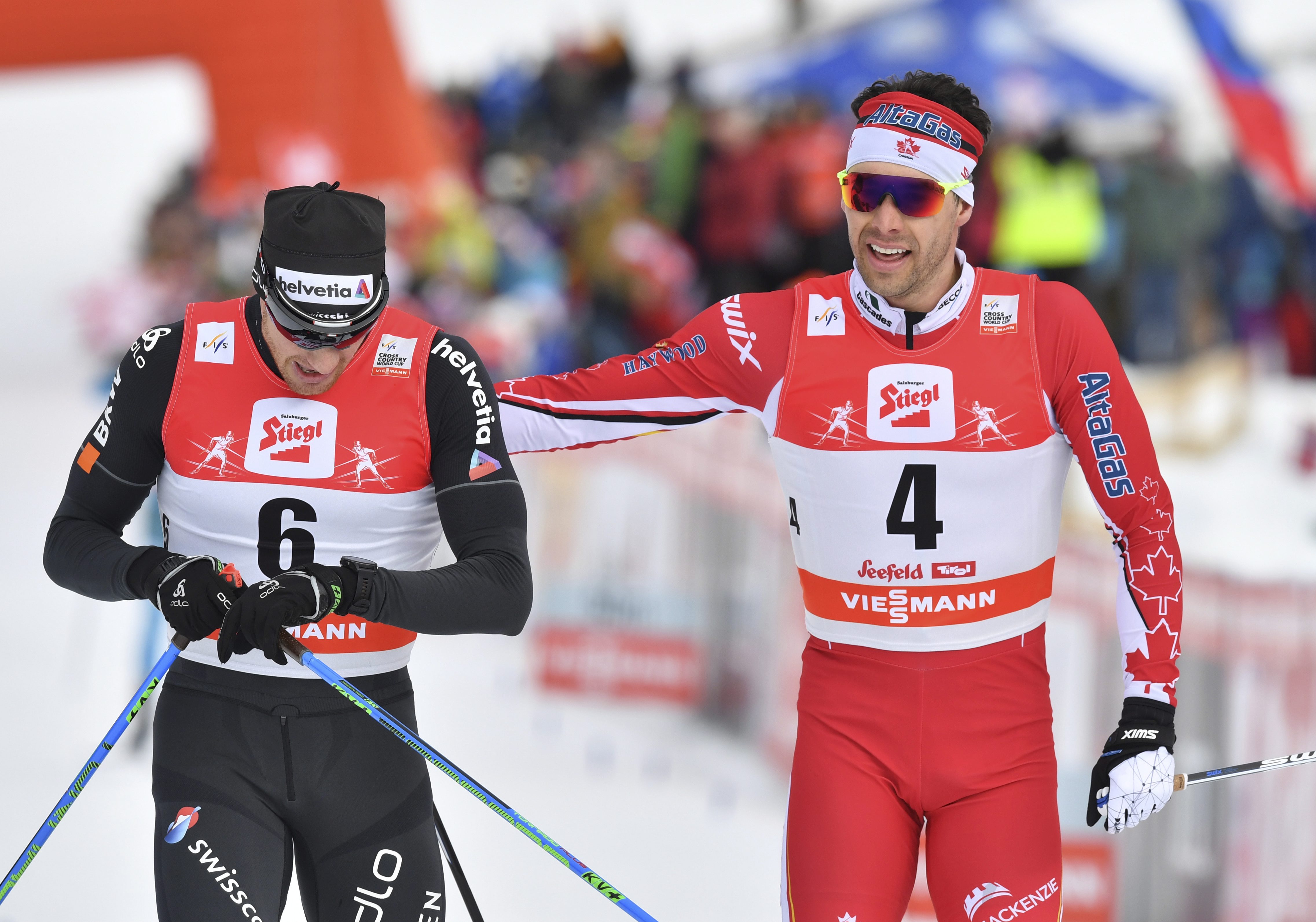 Ski de fond: Alex Harvey, 2e en Autriche