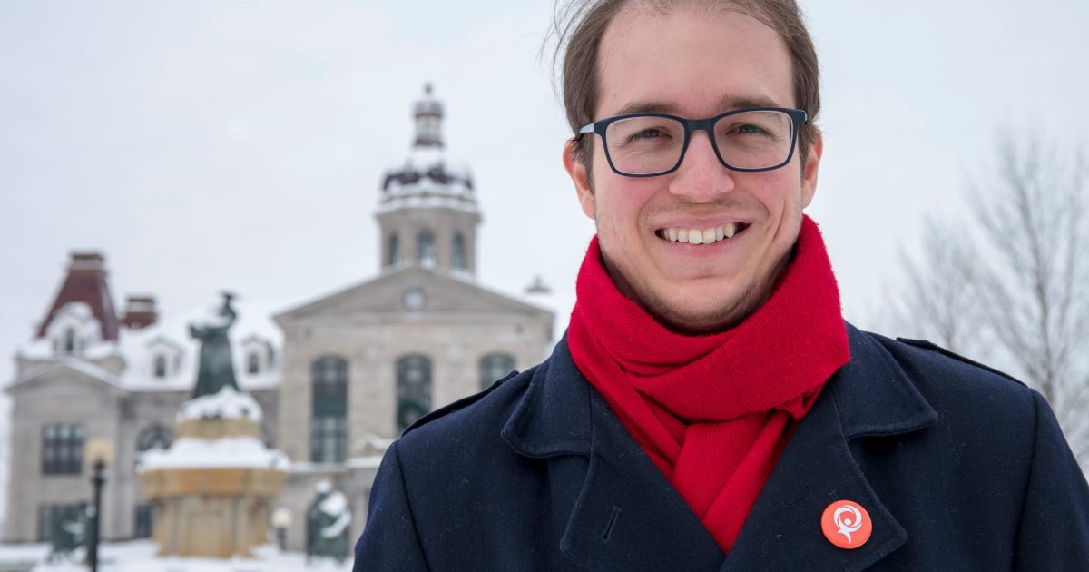 Alexandre Leduc représentera Québec solidaire dans Hochelaga-Maisonneuve