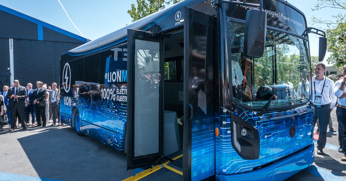 Un midibus électrique 100% québécois sur le marché