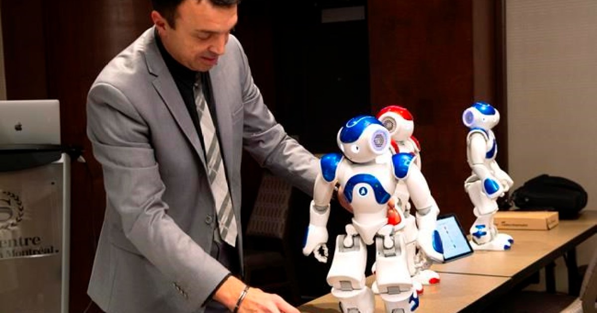 Un robot humanoïde aide dans des classes du Québec