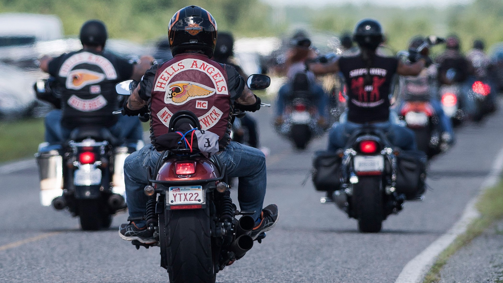 Les Hells Angels convergent vers le Québec